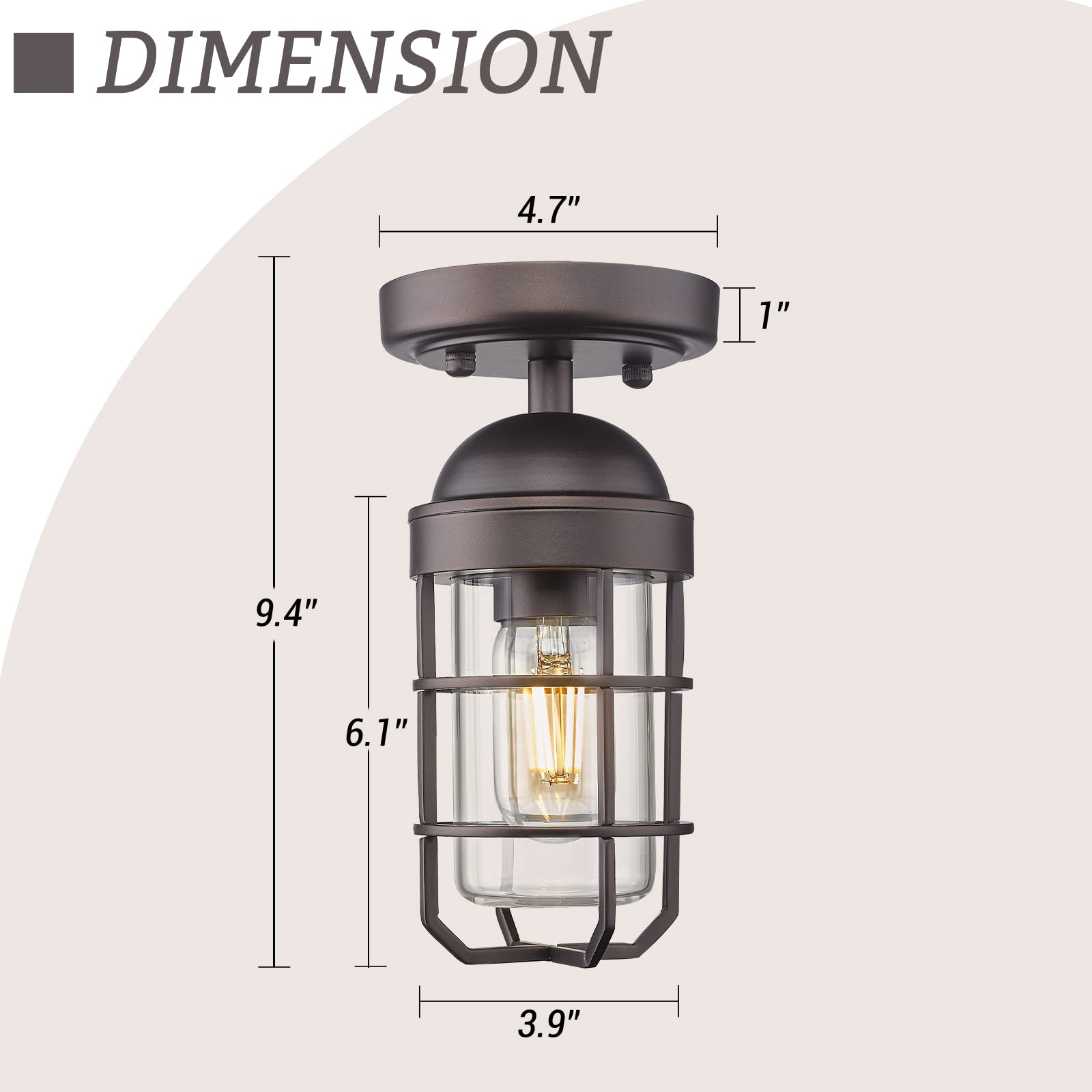 Small Exterior Ceiling Lights