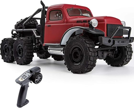 FMS 1:18 Atlas 6X6 Crawler RTR Waterproof Remote Control Car with LED ...