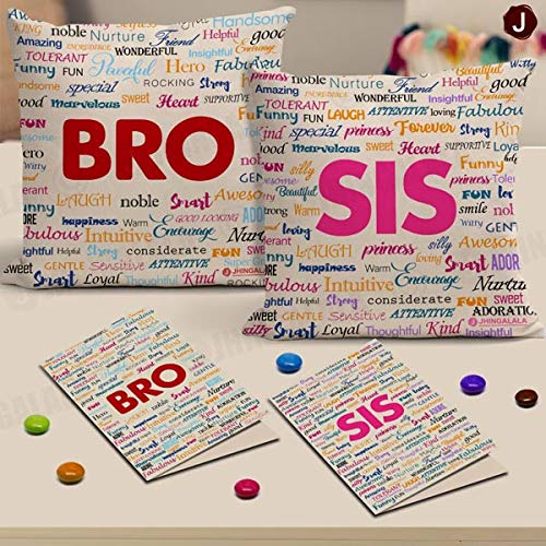 JHINGALALA Satin Birthday Rakhi Raksha Bandhan Bro-Sis Love Special ...