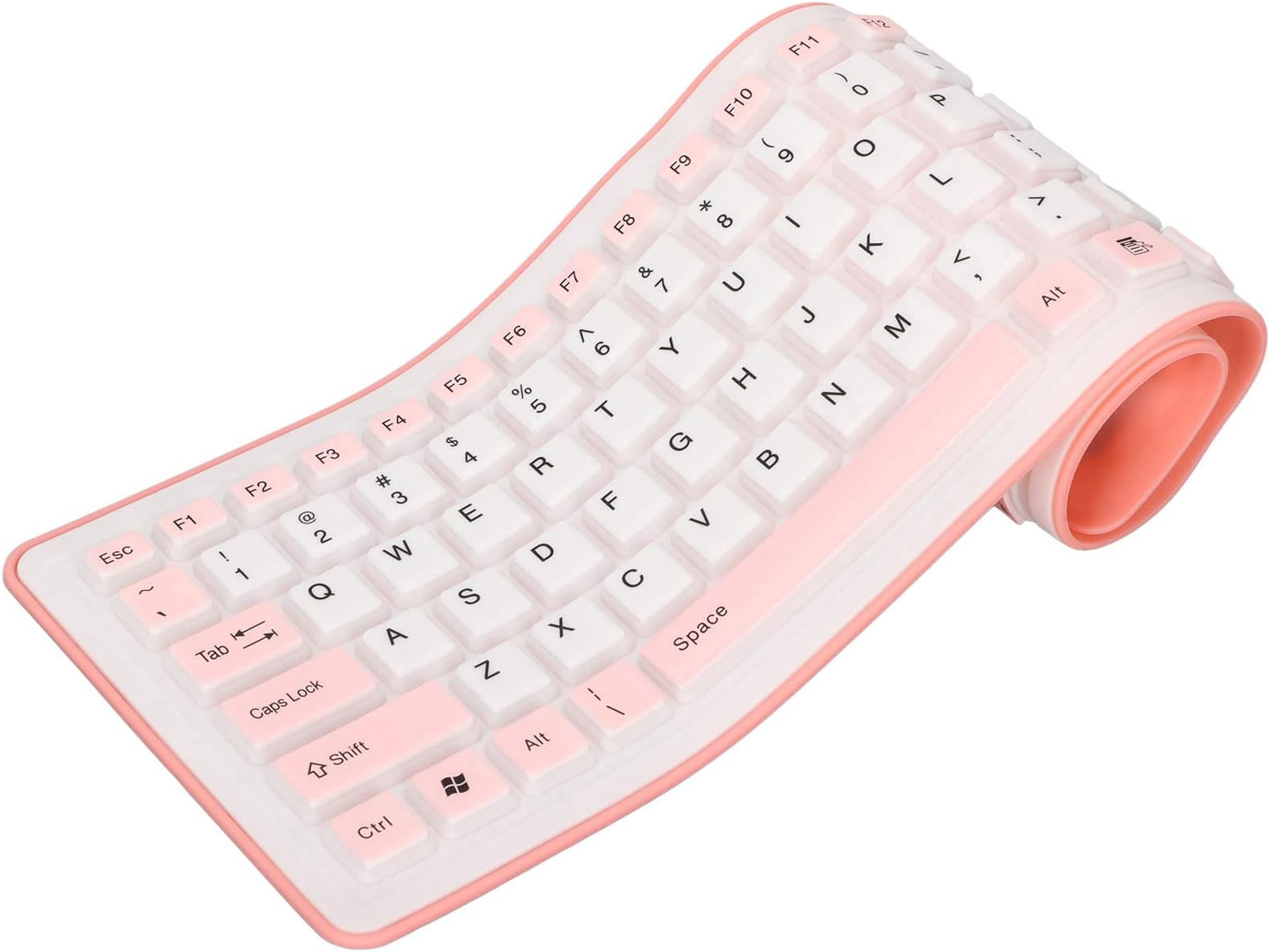 Yoidesu Teclado USB, Teclado con Cable de 104 Teclas, Teclado ...