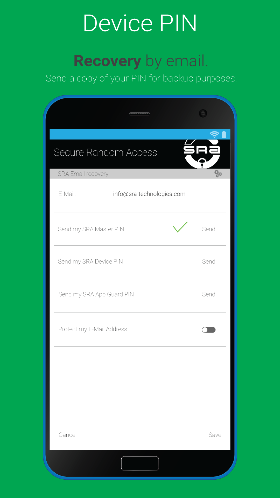 SRA Secure Lockscreen - App on Amazon Appstore