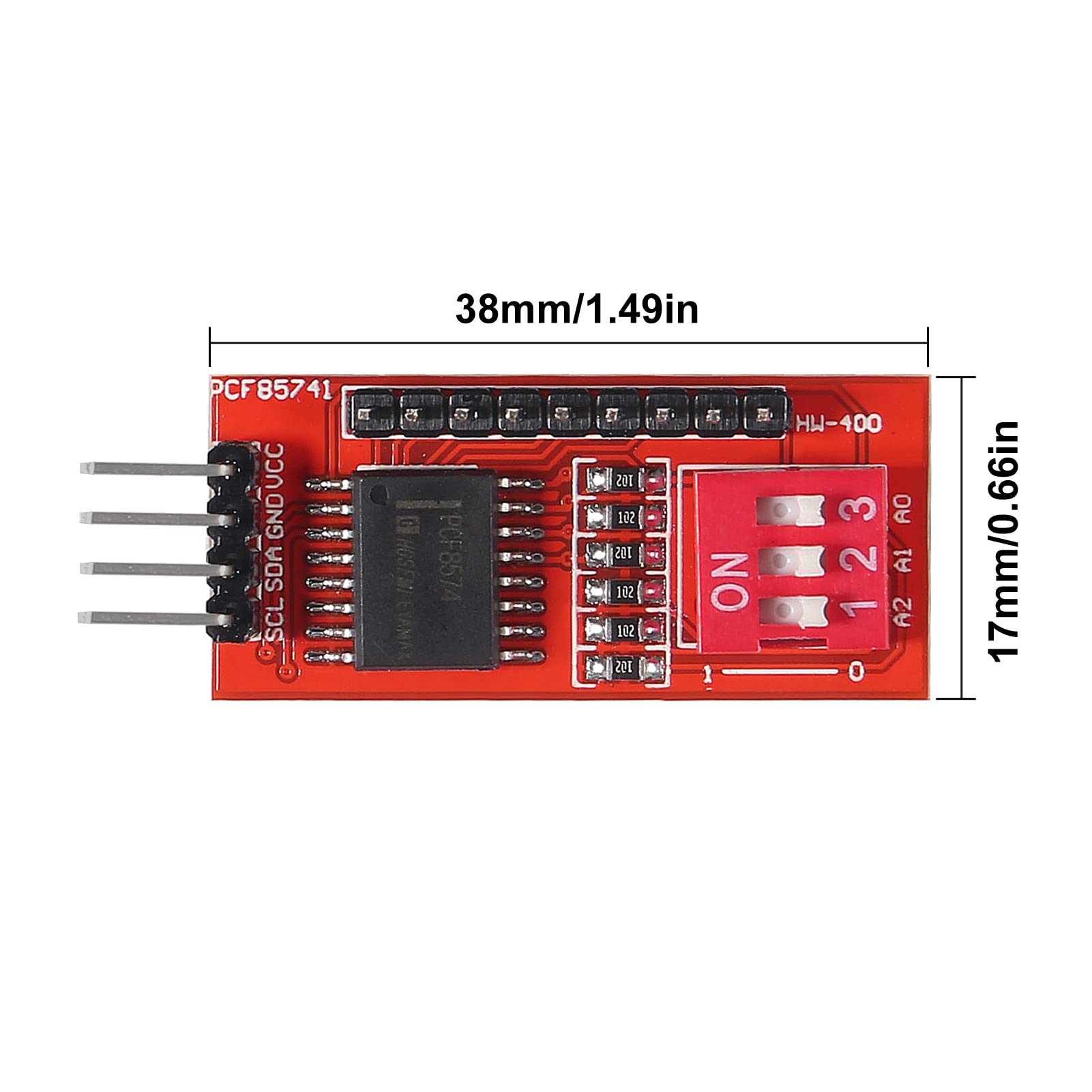 Snapklik.com : 10Pcs PCF8574 IO Expansion Board Module I/O Expander I2C ...