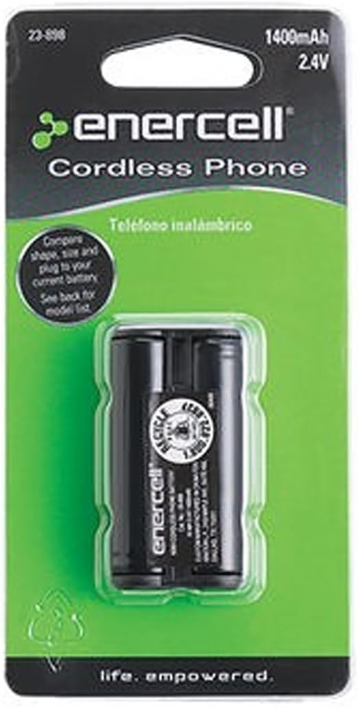 Amazon.com: Enercell Cordless Phone Battery 23-898 : Electronics