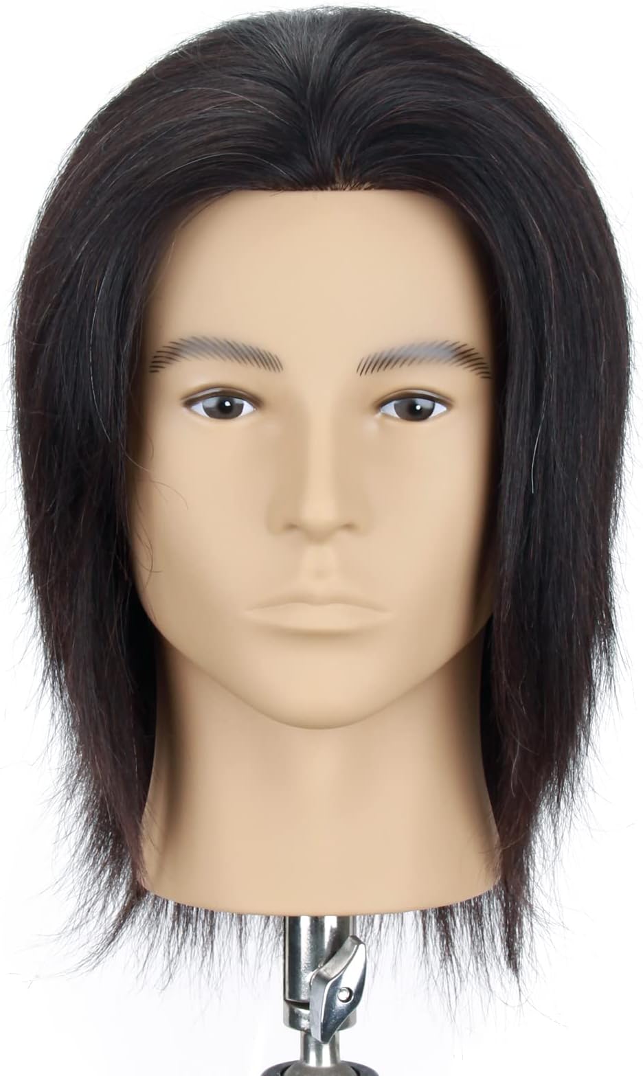 Amazon.com : simnient Male Mannequin Head with Beard,Training Head,100% ...