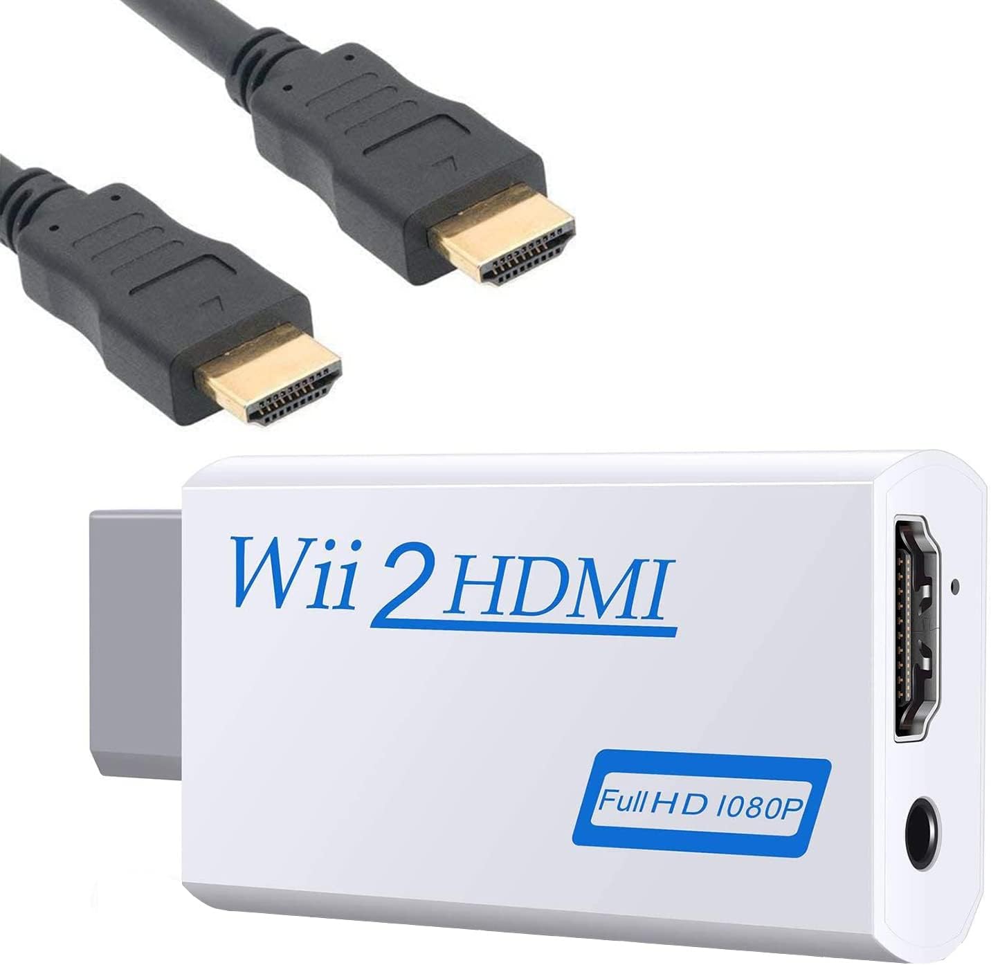Wii HDMI Adapter, Wii to HDMI Converter, 1080p/720p HD Converter ...