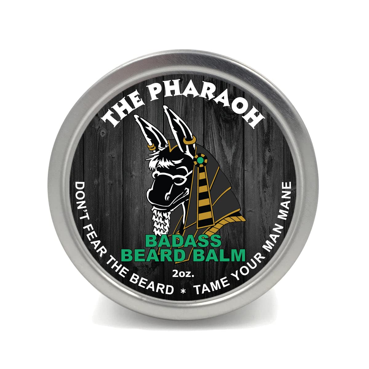 Amazon.com : Badass Beard Care Beard Balm - The Pharaoh Scent, 2 Ounce ...