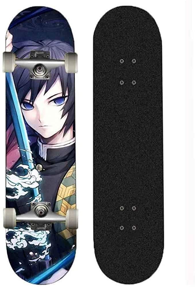 Anime Skateboard For Demon Slayer Tomioka Giyuu Blue Weapon Mini ...