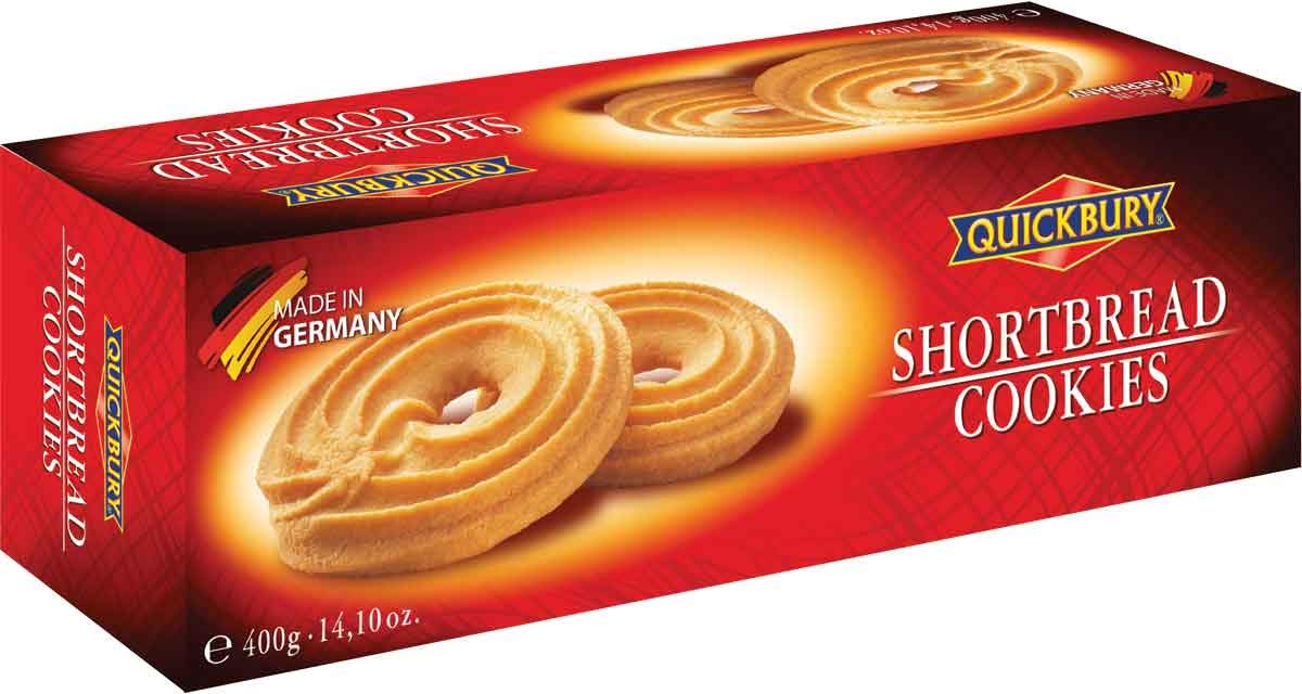 Amazon.com : Quickbury Shortbread Cookies in Box, 14.1 Ounce (Pack of ...