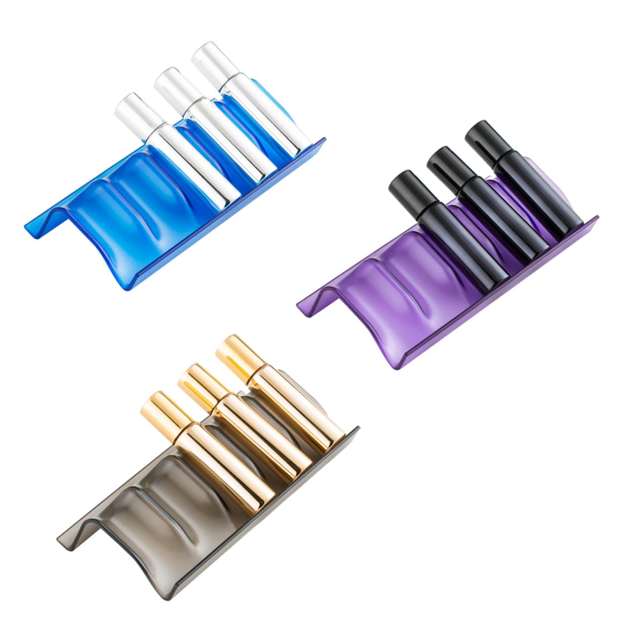 Amazon.com: FUNOMOCYA 5 Pcs 5 essential oil bottle rack drawer storage ...