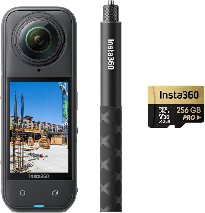 Amazon.com : Insta360 X5 Construction Bundle - 360° Construction Camera ...