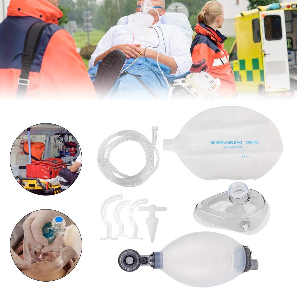 Buy Silica Gel Adult Manual Simple Breathing Apparatus Resuscitator ...
