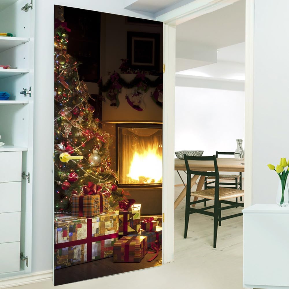 Amazon.com: 3D Door Stickers Murals Peel and Stick - Magic Gates -Door ...