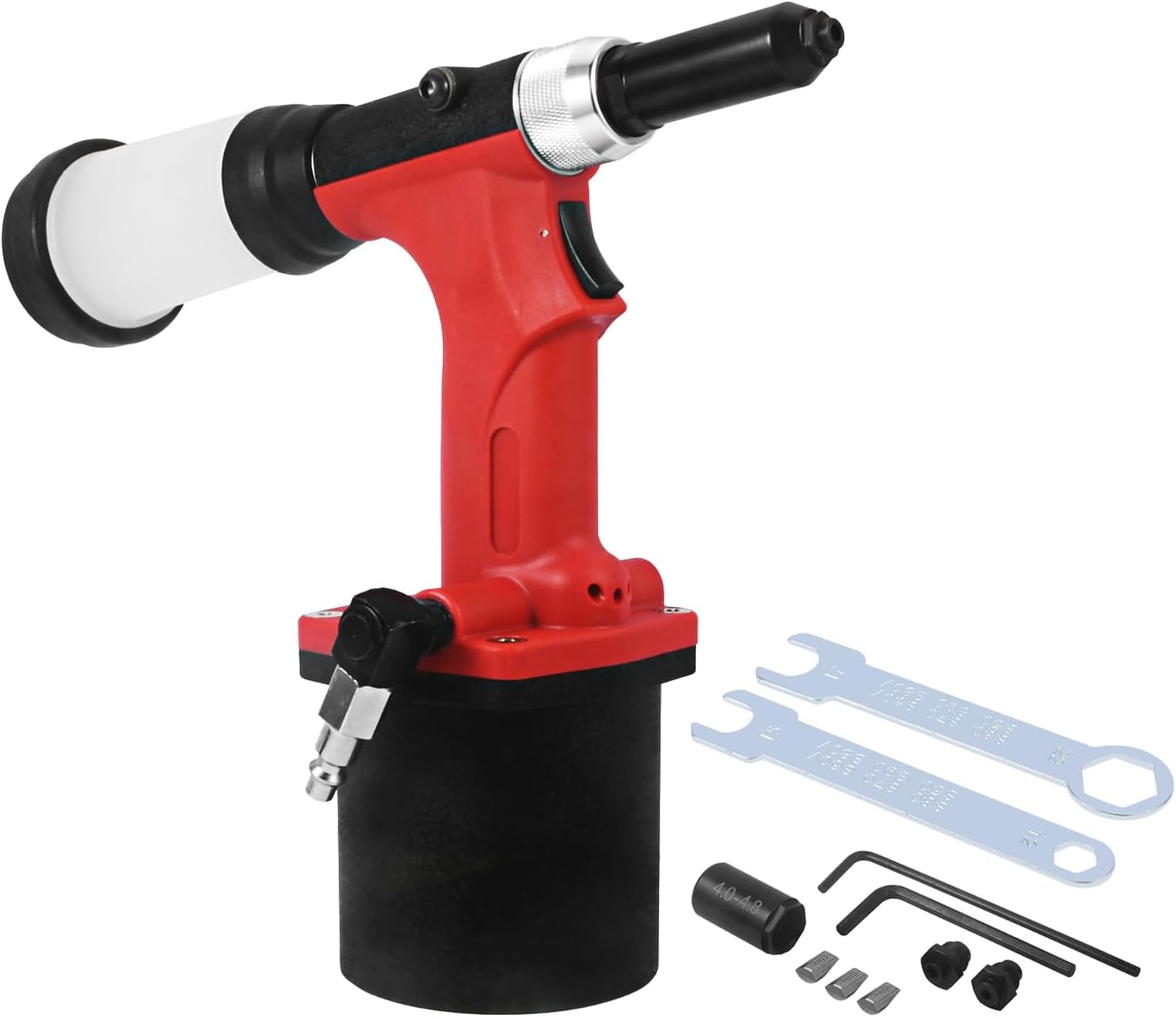 POP ProSet 76001-00003 XT1 Hydro-Pneumatic Blind Rivet Tool W/Mandrel ...