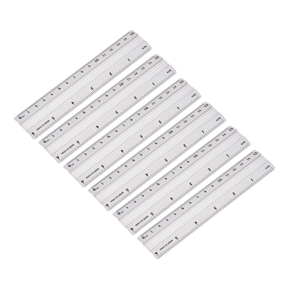 Buy sourcing Aluminum Ruler 6 Inches Precision Bevel Edge Metal Ruler ...
