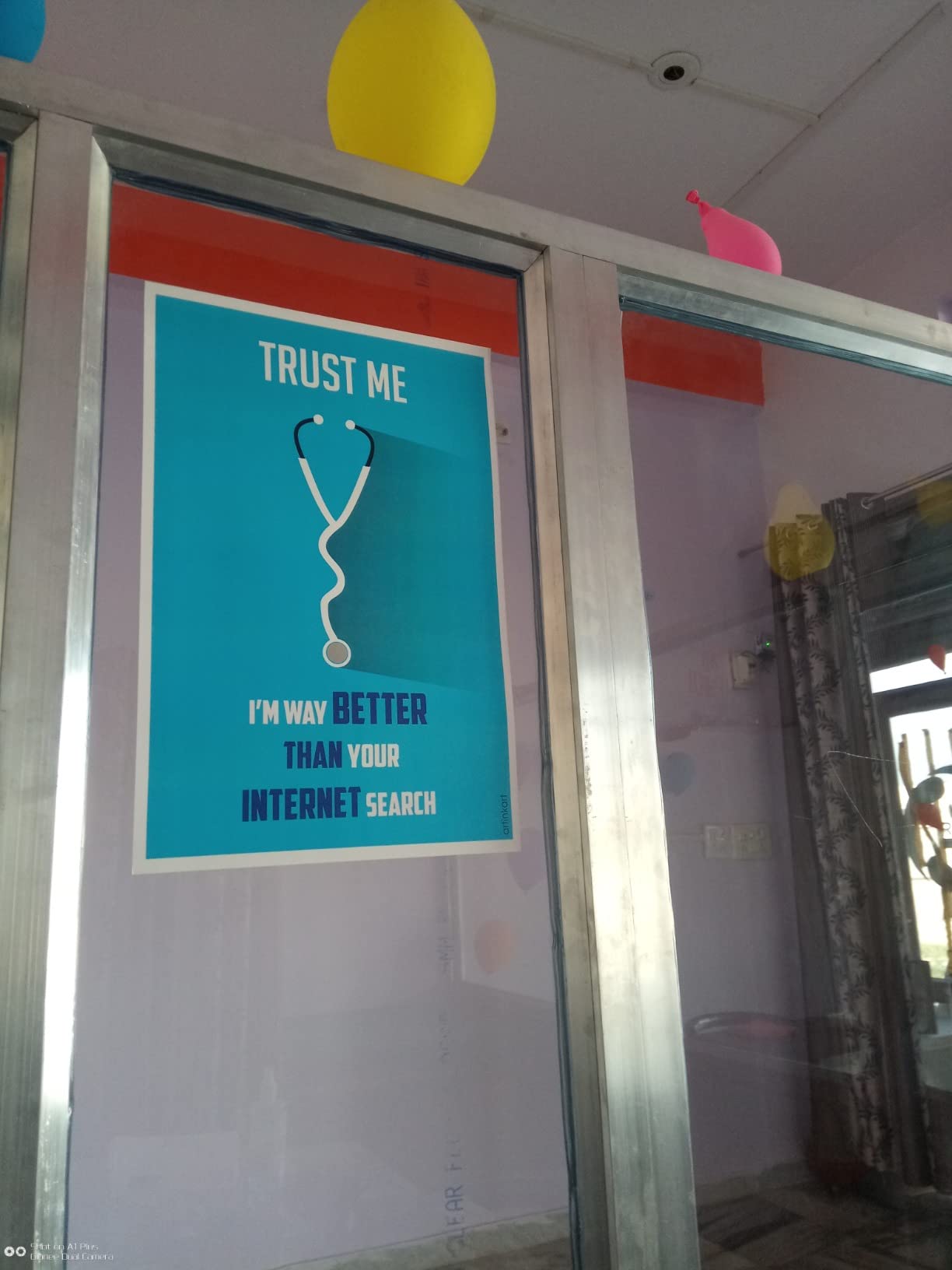 ArtinKart Doctor Clinic Hospital Abstract Poster for Room Office ...