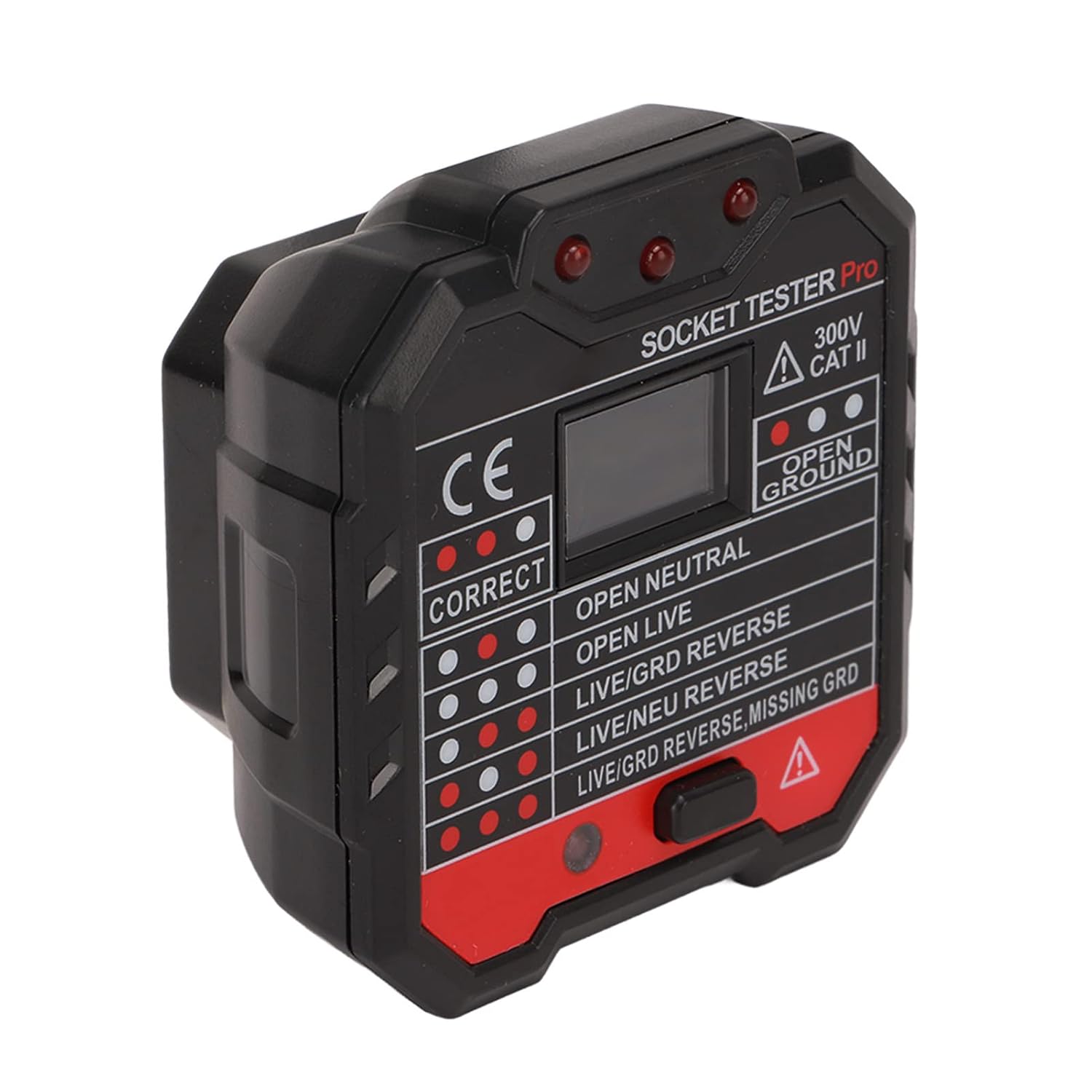 Socket Tester, Plug and Play Socket Tester Outlet 48~250V Quickly ...