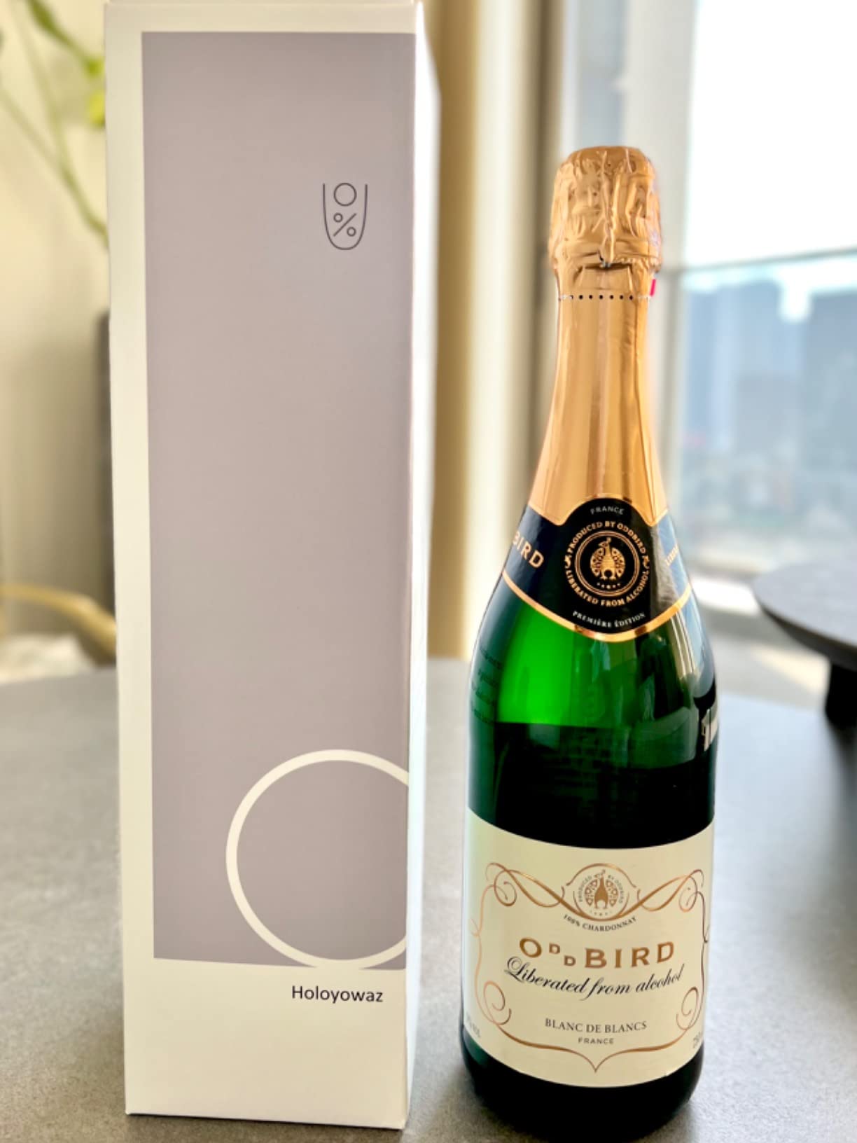 Amazon | 【ノンアルコールワイン】シャンパン評論家がプロデュース ノンアルコールスパークリングワイン Oddbird ブラン・ド・ブラン (1, フルサイズボトル) | Oddbird ...