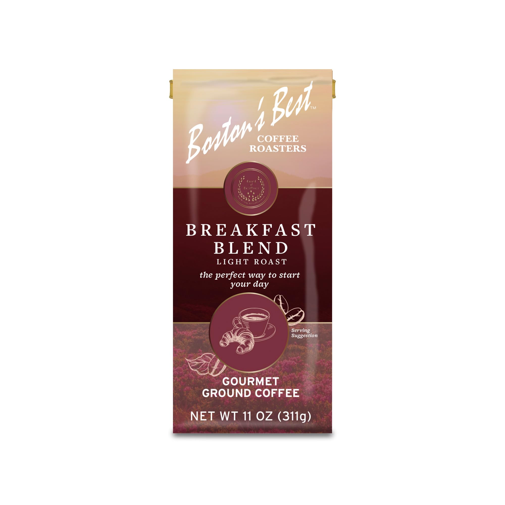Amazon.com : Boston’s Best Coffee - Smooth Light-Roast Breakfast Blend ...