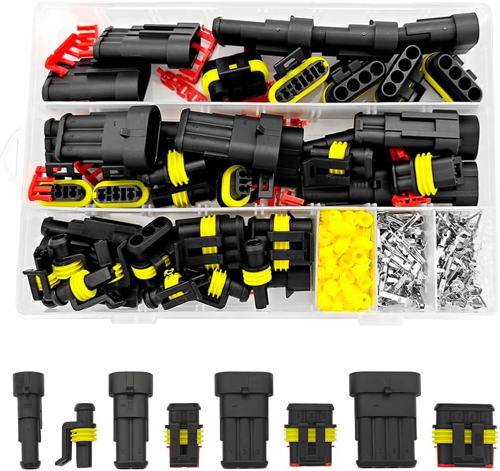 Amazon.com: BESULEN Car Electrical Connector Terminals, 352Pcs 26Sets ...