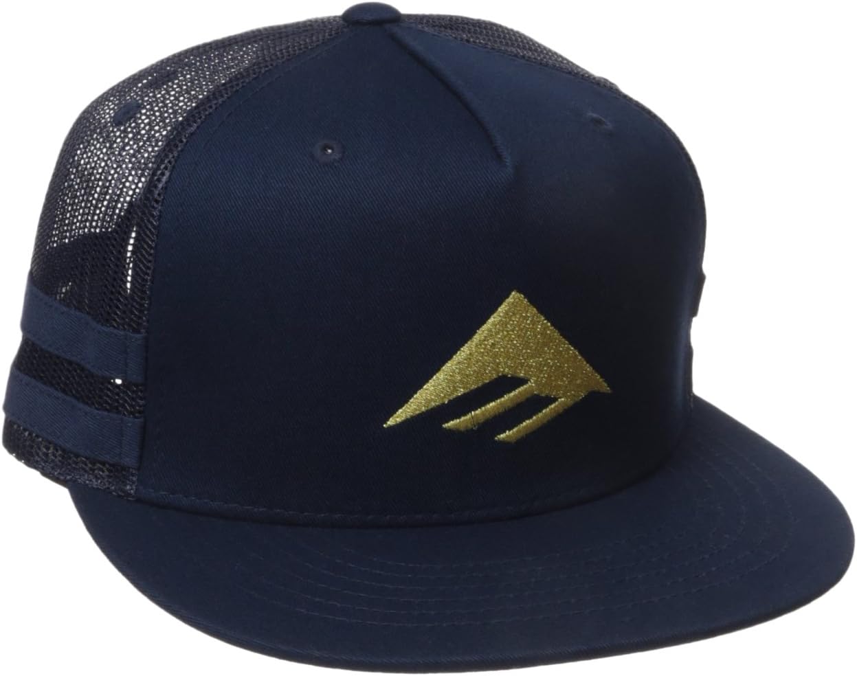 Amazon.com: Emerica Men's Triangle Trucker Hat, Blue, One Size ...