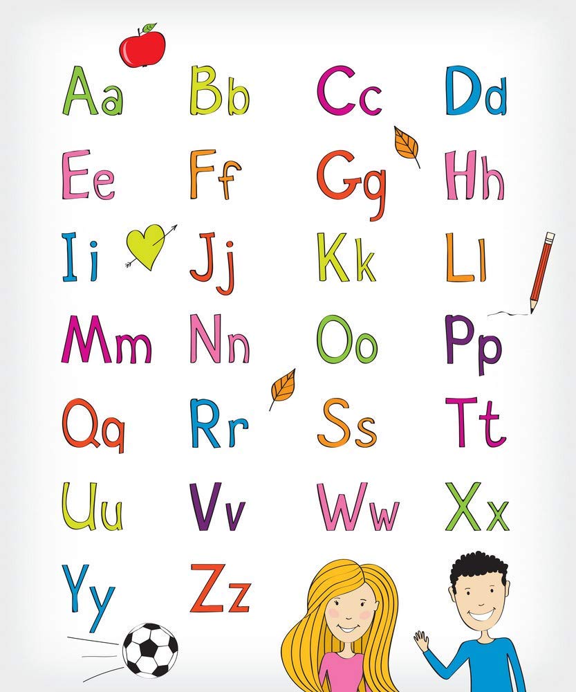 5 Ace Alphabet set |Kids Room Posters|Poster for Play Schools|Learning ...