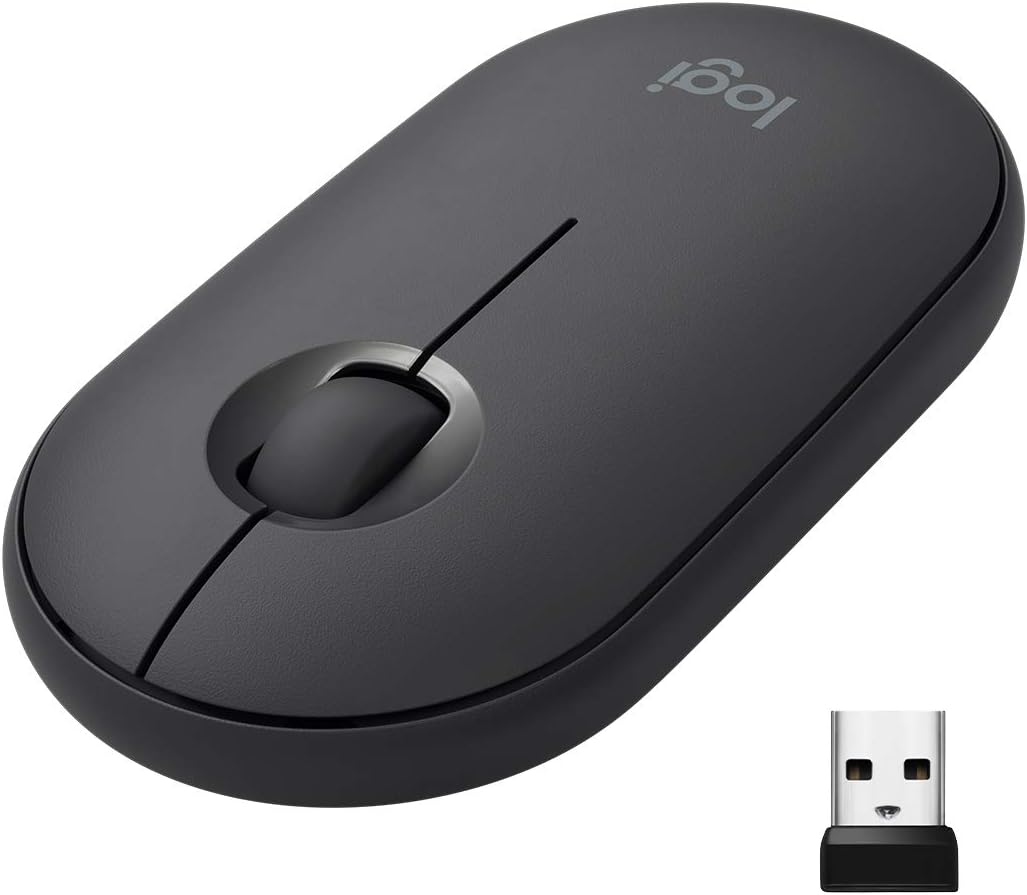 Amazon.com: Logitech M355 Portable Wireless Mouse with Bluetooth or 2.4 ...