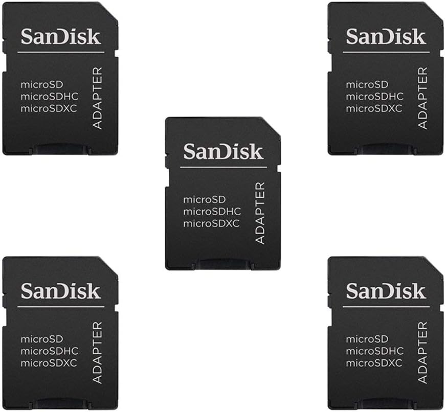 Amazon.com: 5 Pack -Sandisk MicroSD MicroSDHC to SD SDHC Adapter. Works ...