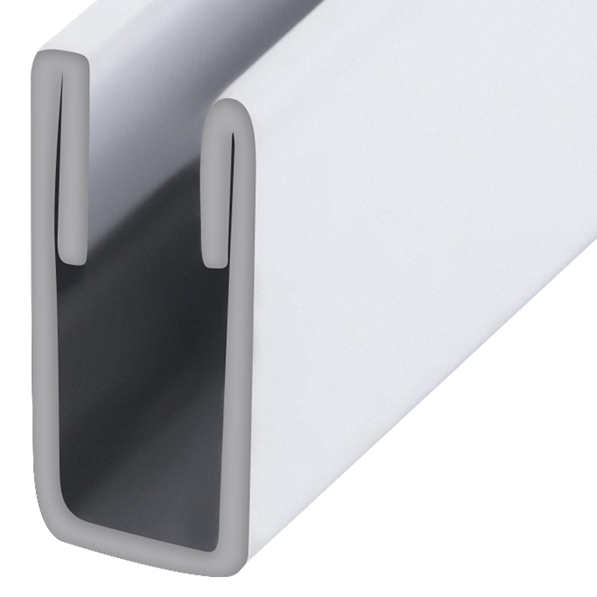 CRL White Standard Storm Window Frame for Single Strength Glass - 12 ft ...