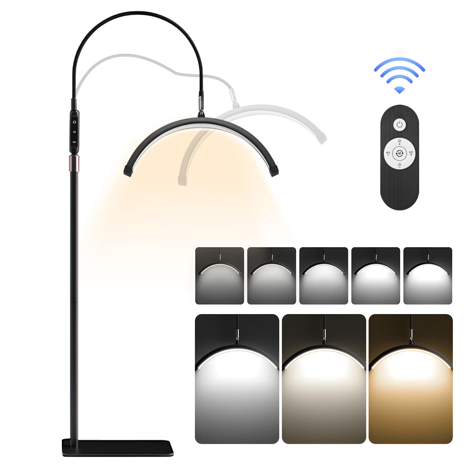 Half Moon Light, Lash Light for Eyelash Tech, Lash Lamp for Eyelash ...