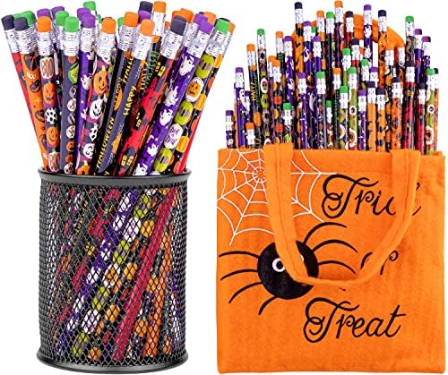 Amazon.com: YGAOHF 50 PCS Halloween Pencils for Kids, Halloween Pencils ...