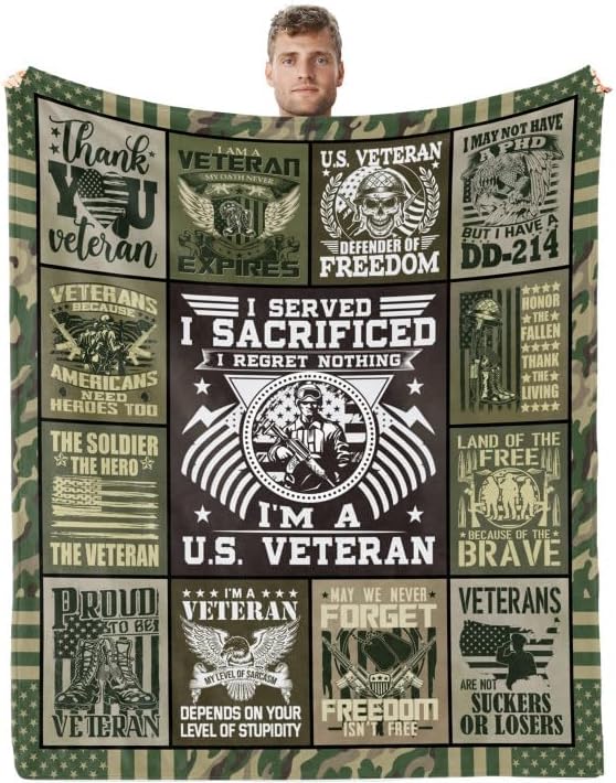 Amazon.com: Zlomjro Veterans Day Gifts, Veteran Gift for Men, Gift for ...