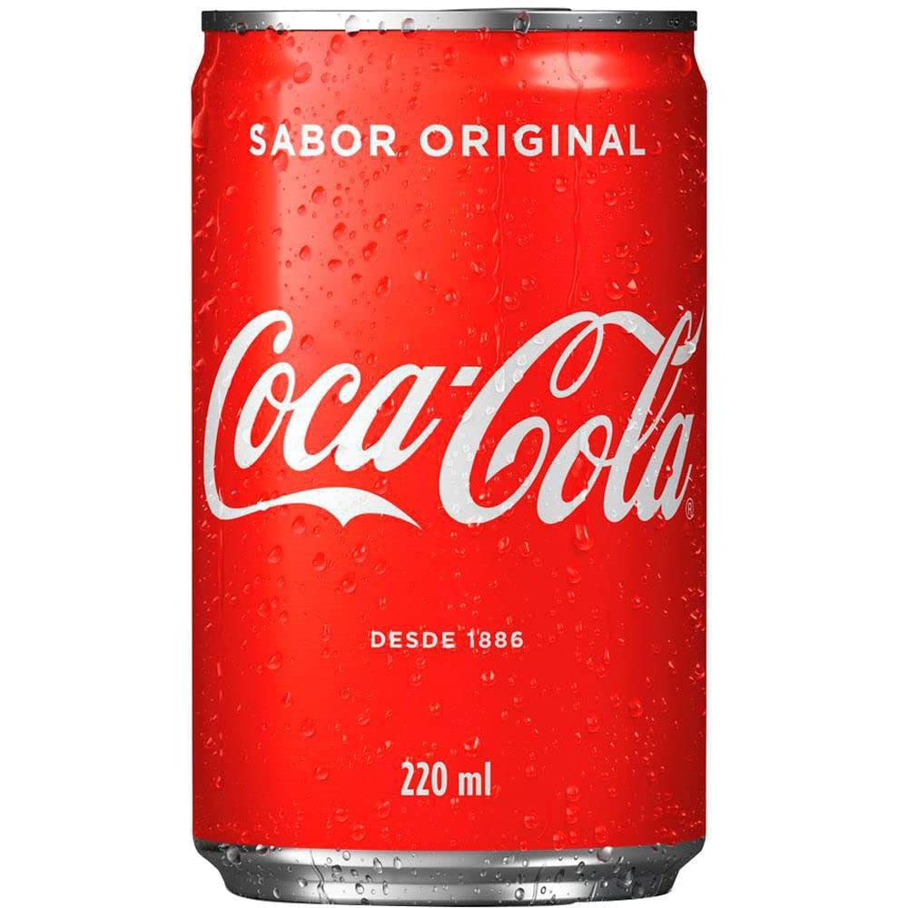 Coca-Cola lata 220ml : Amazon.com.br: Alimentos e Bebidas