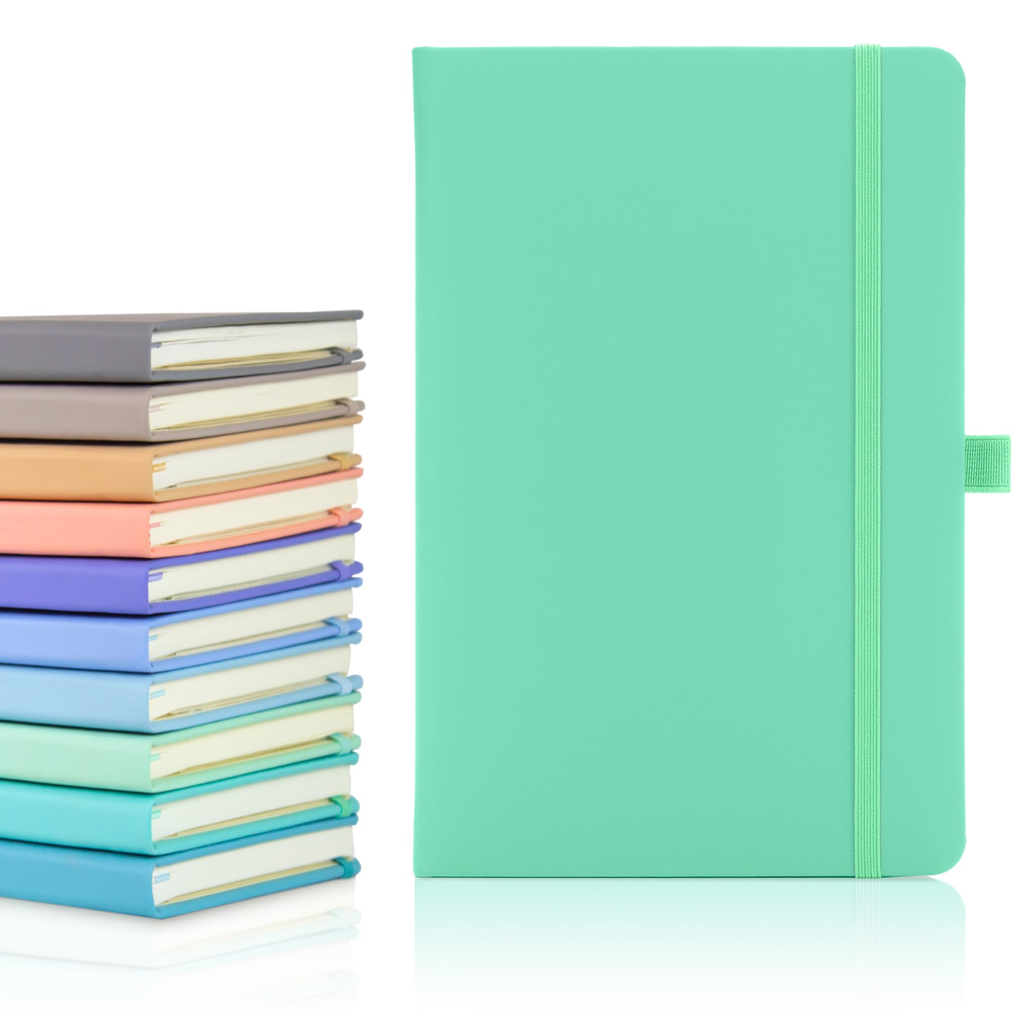 10 x Pastel Pack of Notes London A5 Notebook multipack sets with Lined ...