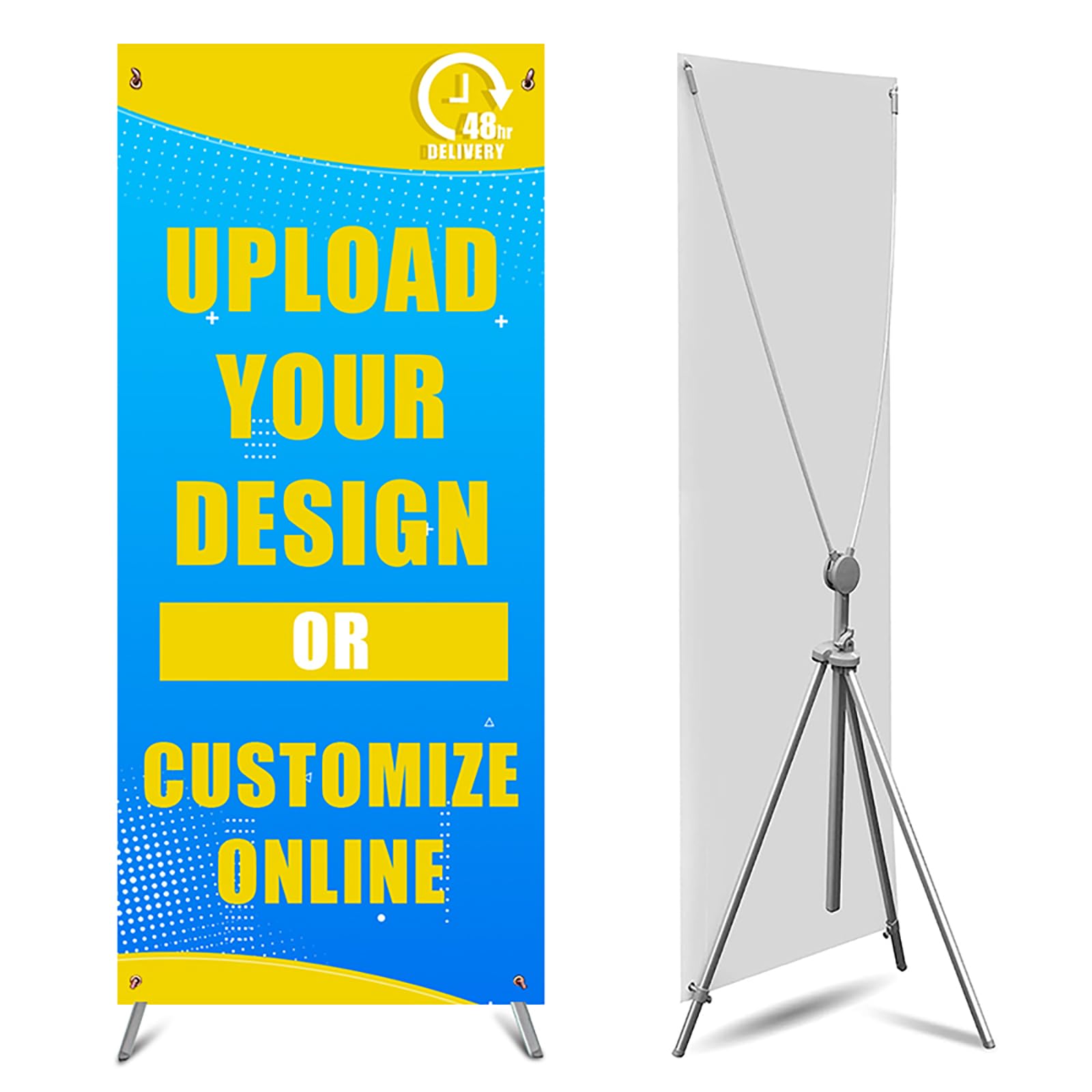 Amazon.com: EKSPRINT Adjustable X Banner Stand, Banners and Signs ...