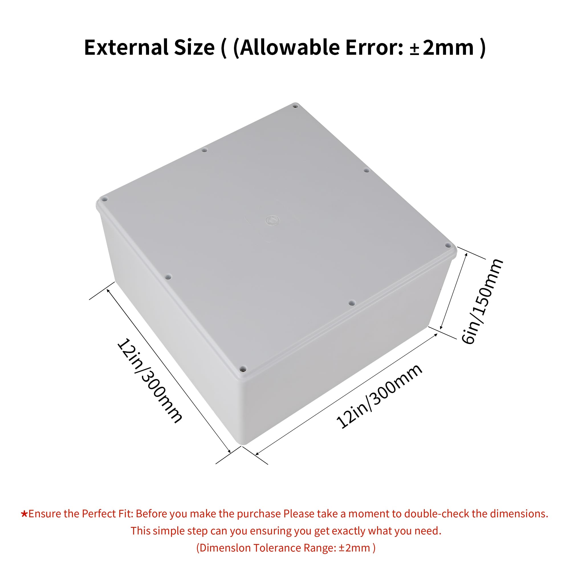 Electrical J Box Dimensions