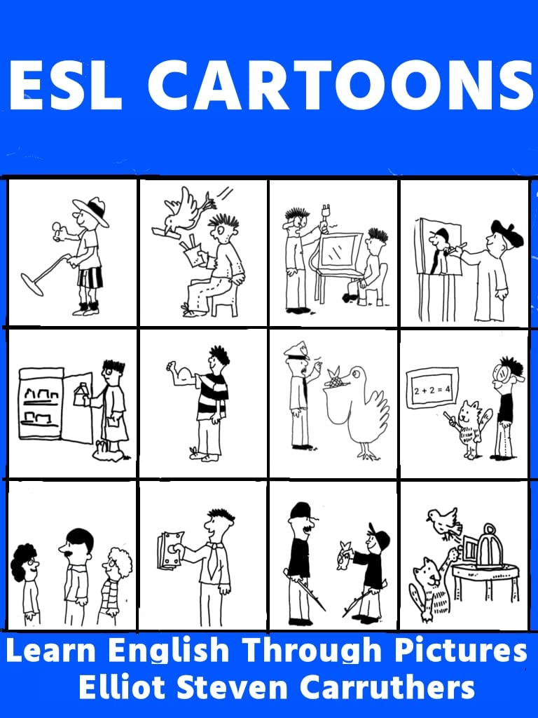 ESL Cartoons: Learn English Through Pictures (English Edition) eBook ...