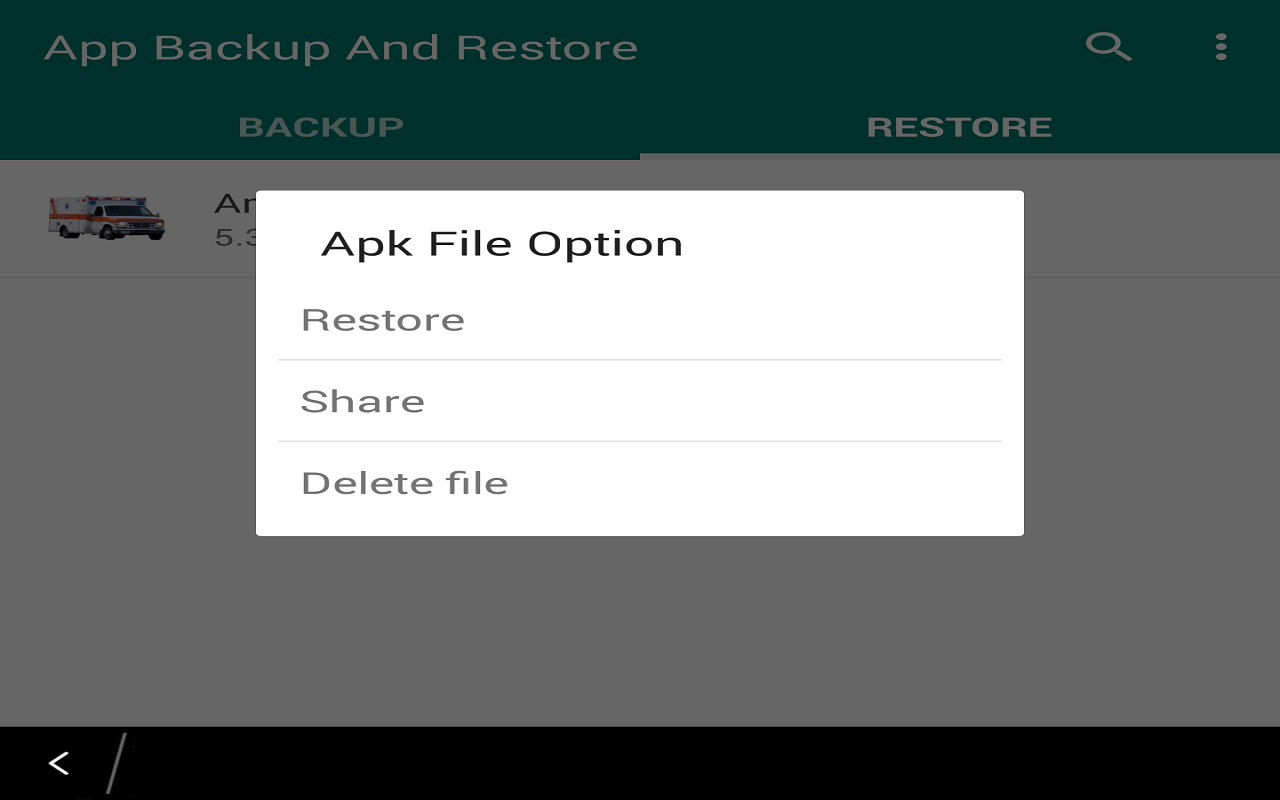 App Backup & Restore - App on Amazon Appstore