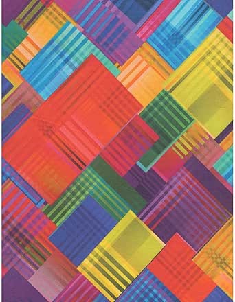 Amazon.com: Windham Fabrics 108 Inch Wide Quilt Backing Prism Patch ...