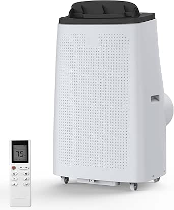Amazon.com: KIMORE Portable Air Conditioner,14000BTU (ASHRAE) Remote ...