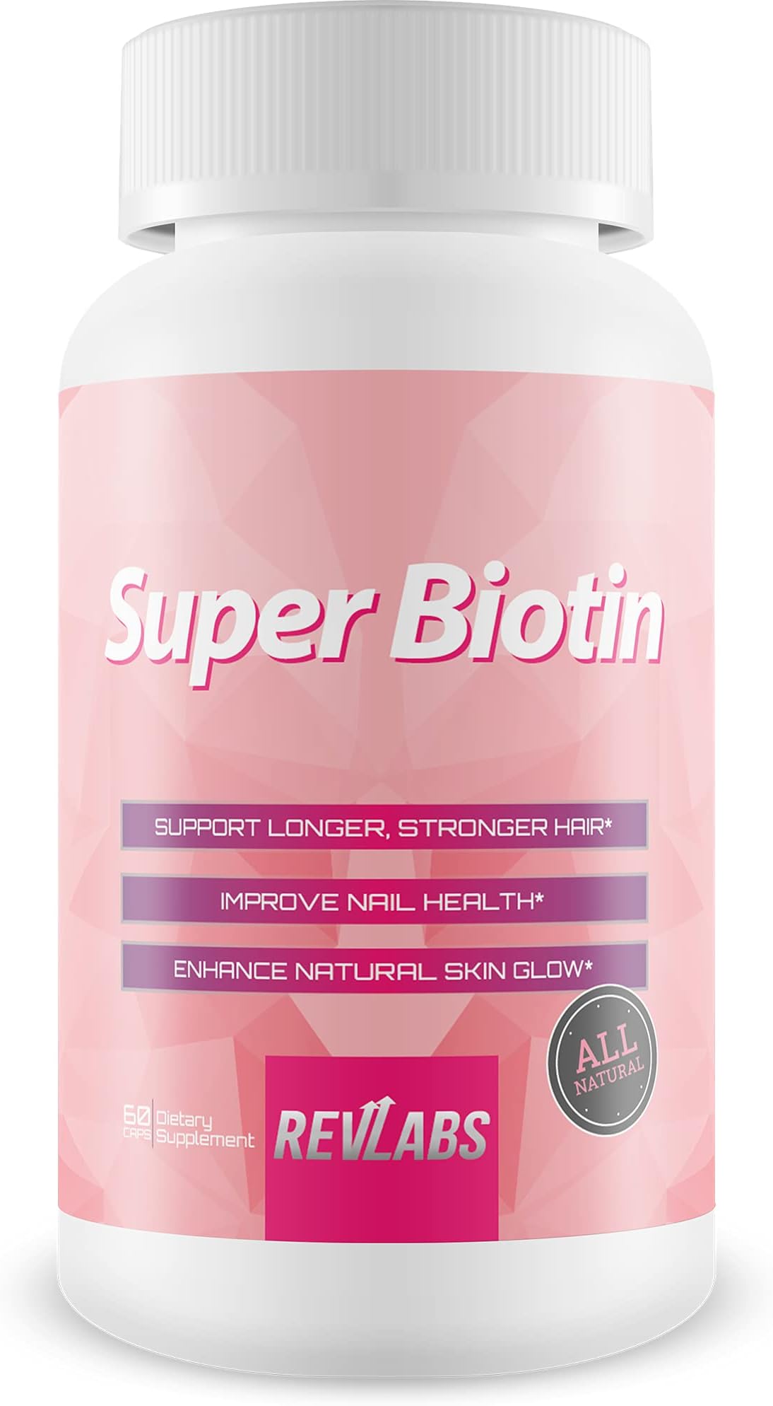 Amazon.com: REVLABS Super Biotin Biotin Complex - Promotes Stronger ...