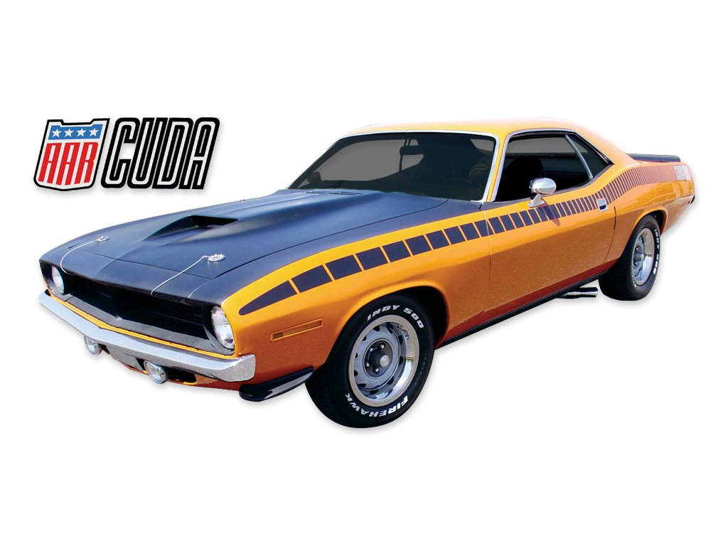 Amazon.com: Phoenix Graphix 1970 Plymouth Barracuda 'Cuda AAR Cuda ...