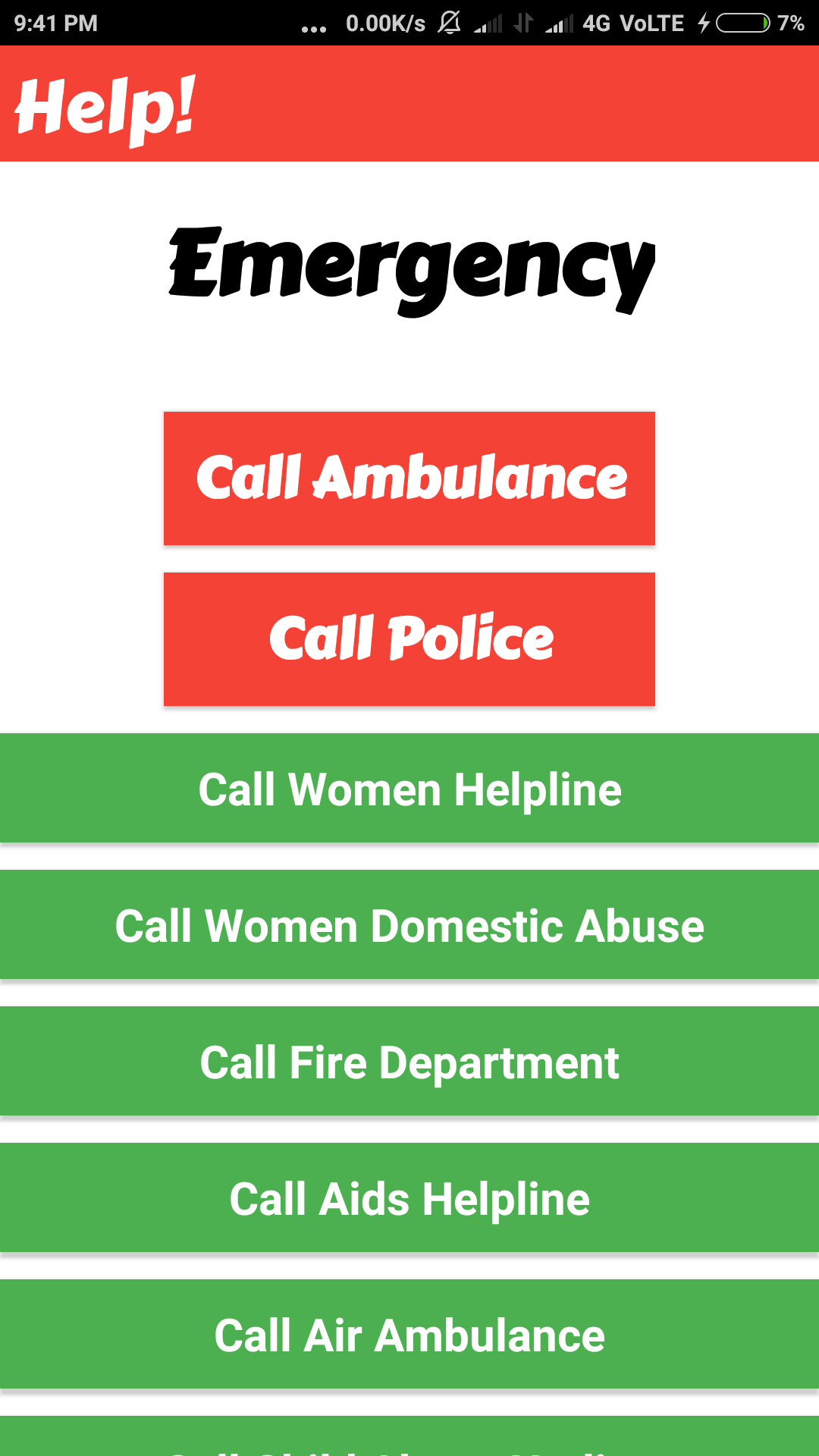 Help! - Emergency Alert Service - App on Amazon Appstore