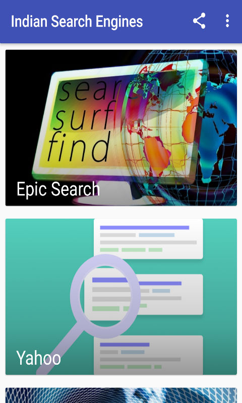 Indian Search Engines - App on Amazon Appstore