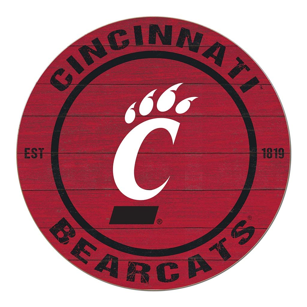 Amazon.com: KH Sports Fan Cincinnati Bearcats Colored Circle Sign ...