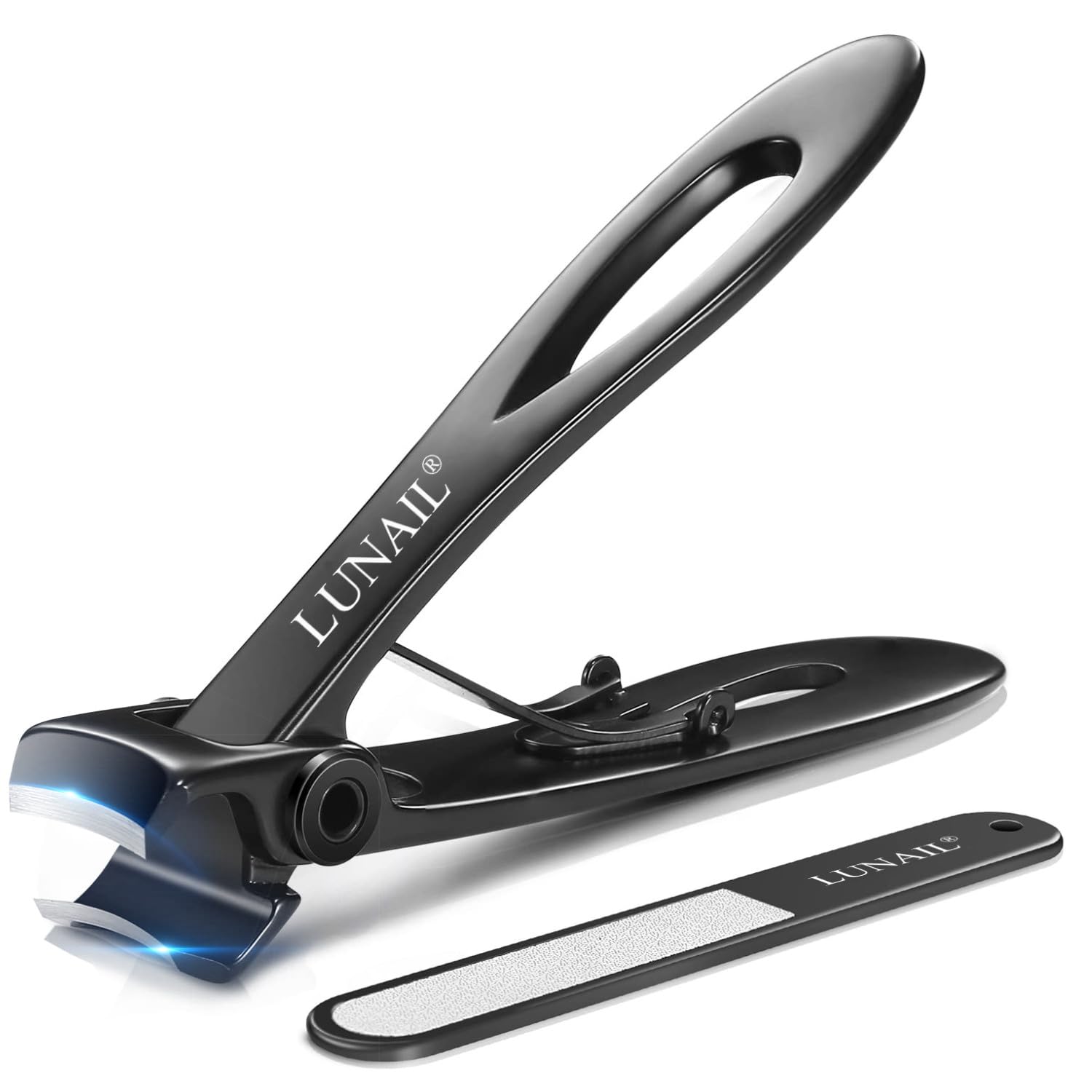 Amazon.com : 16mm Wide Jaw Opening Nail Clipper for Thick Nails and ...