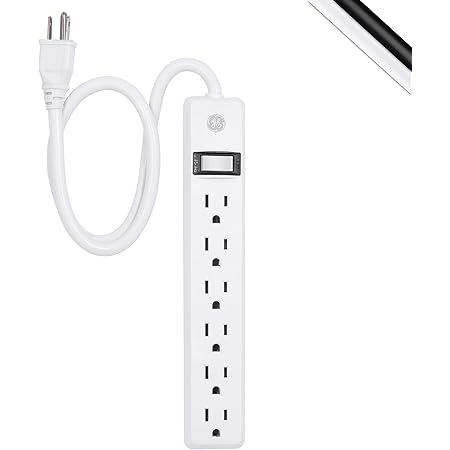 Amazon.com: Belkin 6-Outlet Power Strip With 3ft Cord, White : Electronics