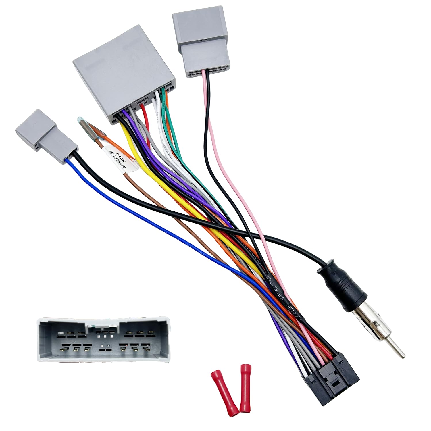 Amazon.com: 16Pin ISO Aftermarket Radio Harness Adapter for Honda 2006 ...