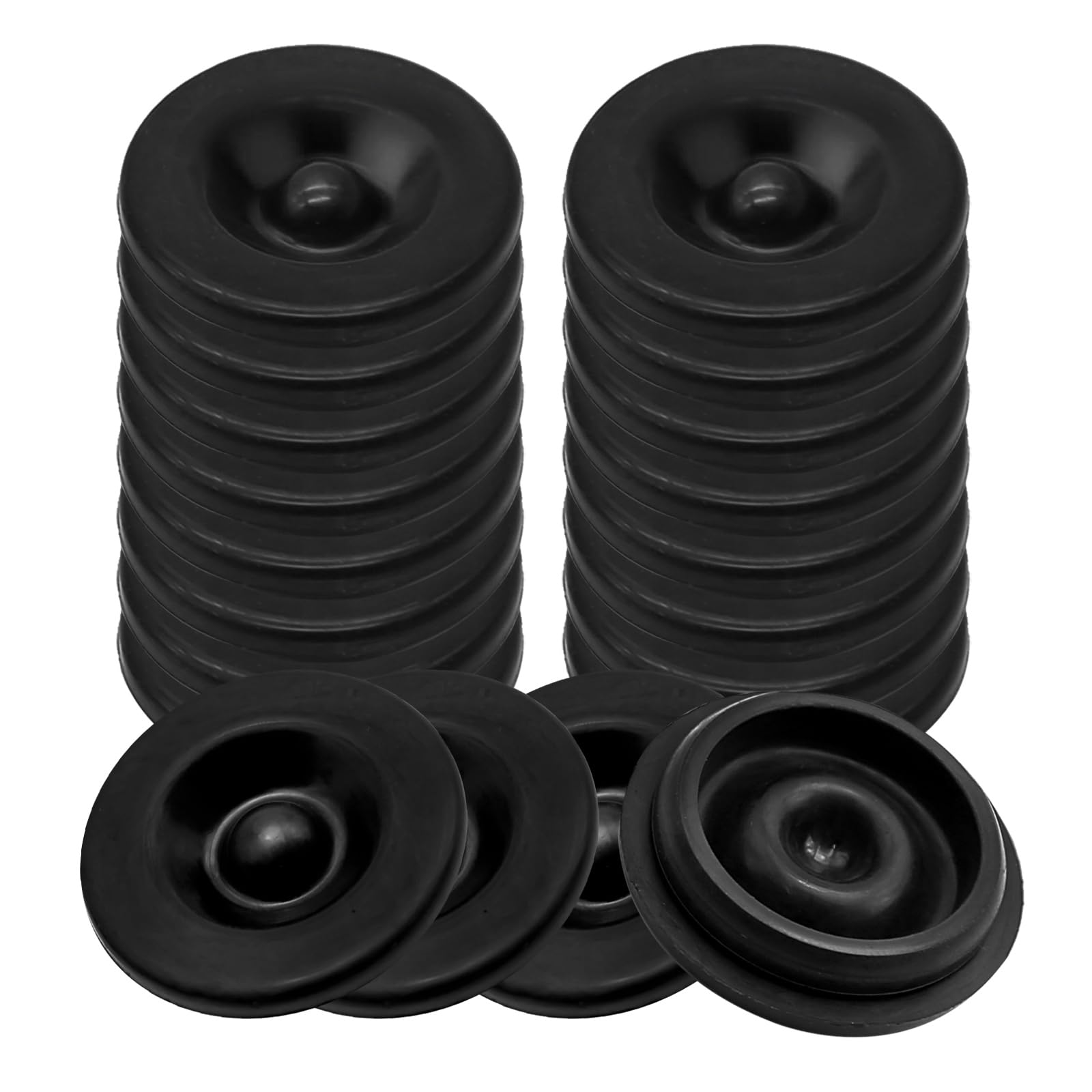20pcs Rubber Grease Plugs Trailer Axle Dust Cap Trailer Bearing Dust ...