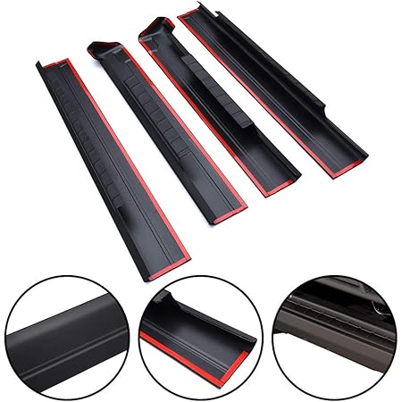 Amazon.com: Bushwacker 14068 Black Trail Armor Rocker Panel & Sill ...