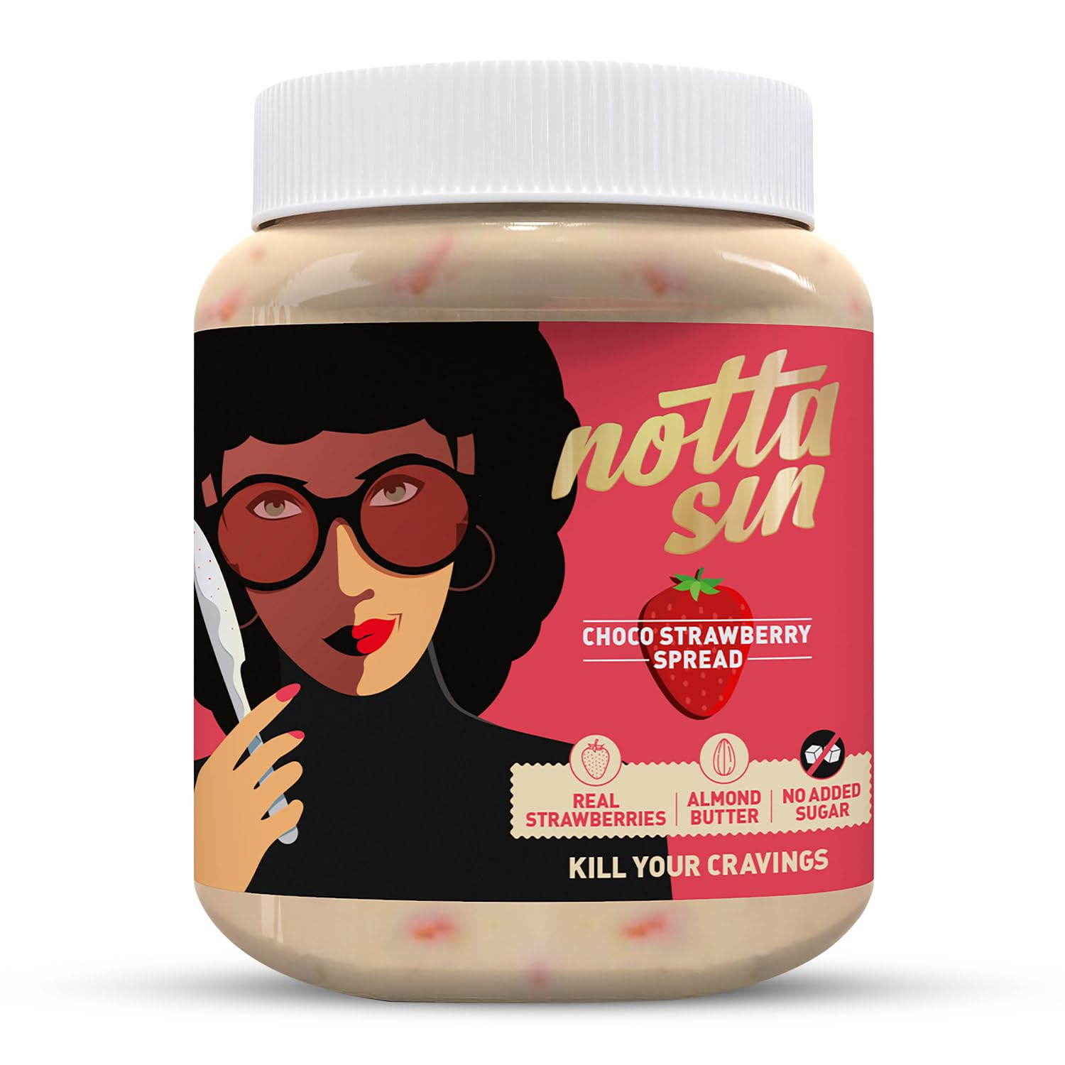 Notta Sin - Choco Strawberry Spread | White Chocolate with Real ...